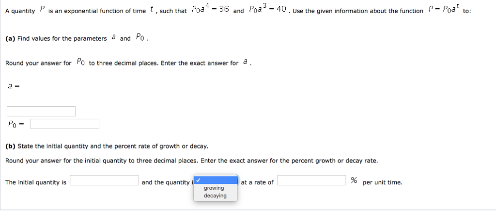 Solved Use the given information about the function P- Poa | Chegg.com