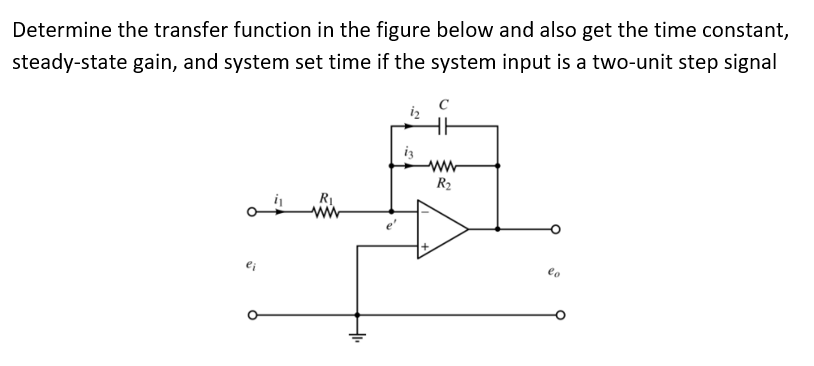 Solved Determine the transfer function in the figure below | Chegg.com