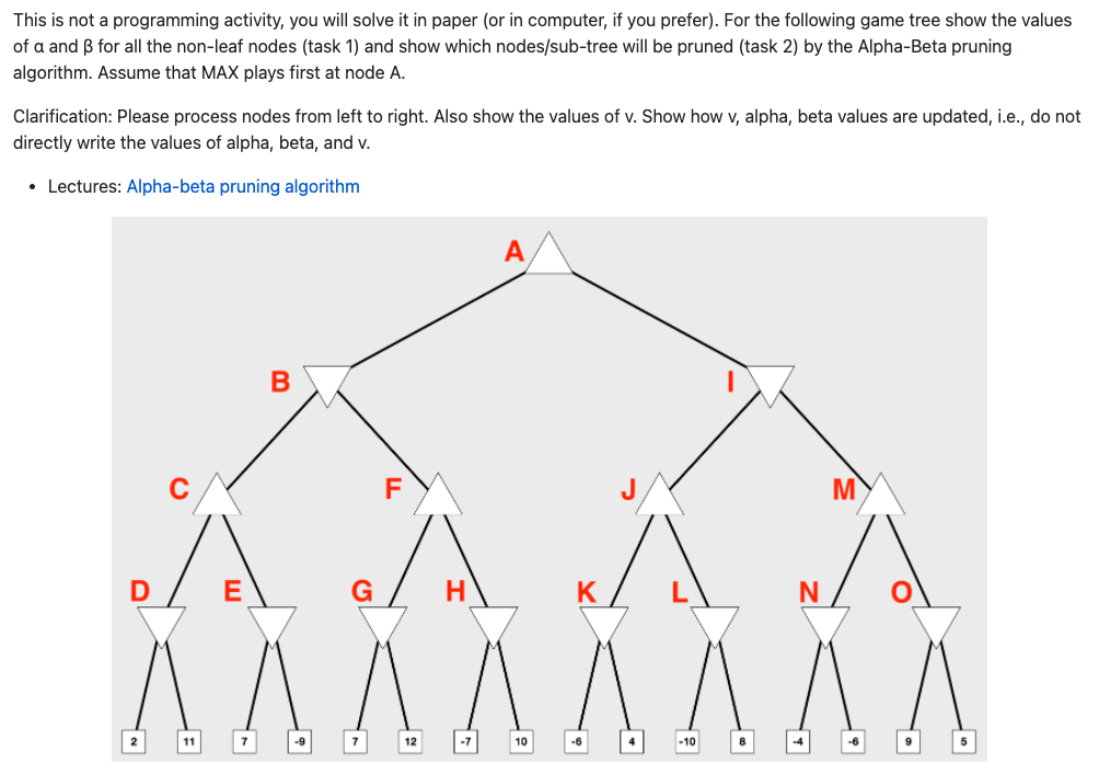 Solved This is not a programming activity, you will solve it | Chegg.com