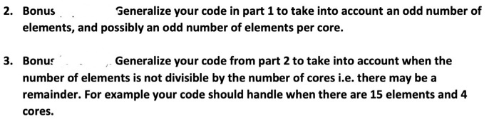 Solved Write A C Program Using Mpi To Implement Parallel 5336