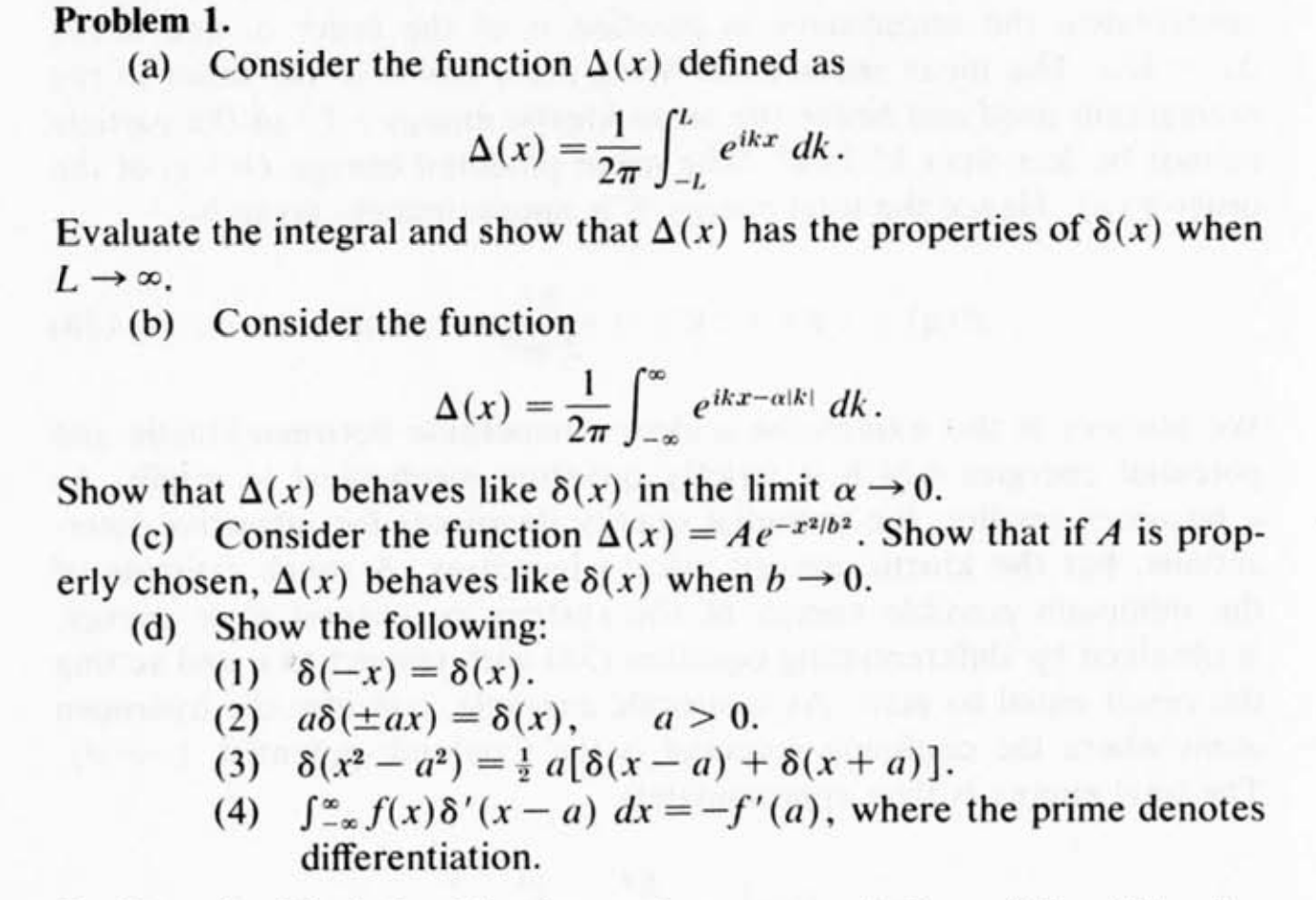 Solved Problem 1. (a) Consider the function A(x) defined as | Chegg.com