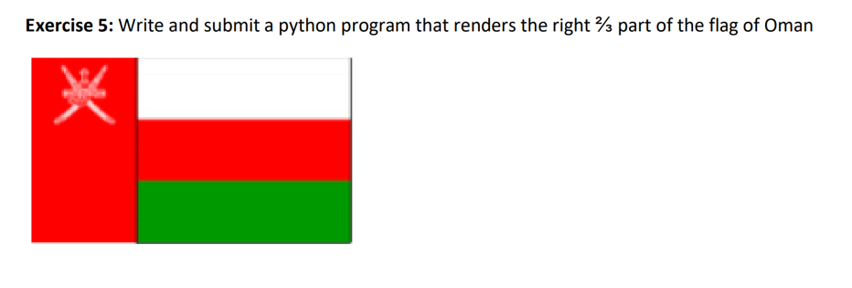 Exercise 5: Write and submit a python program that | Chegg.com