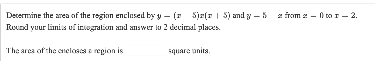 Solved Consider the indefinite integral fx væ+ + 5 da: This | Chegg.com