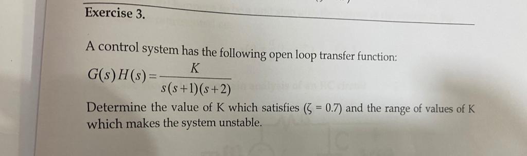 Solved use matlab and show me how to find K in matlab | Chegg.com