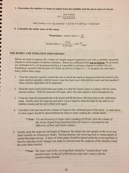 Solved Experiment 4: COLLIGATIVE PROPERTIES: MOLAR MASS | Chegg.com Solved Experiment 4: COLLIGATIVE PROPERTIES: MOLAR MASS | Chegg.com