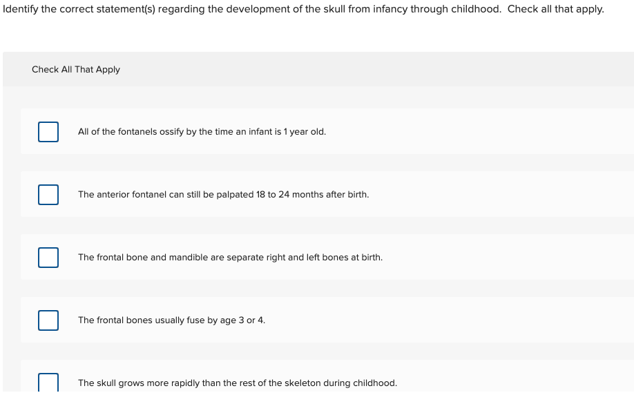 Solved Identify the correct statement(s) regarding the | Chegg.com