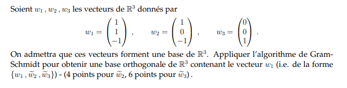 Solved Let w1 , w2 , w3 be the vectors of R3 given by:We | Chegg.com