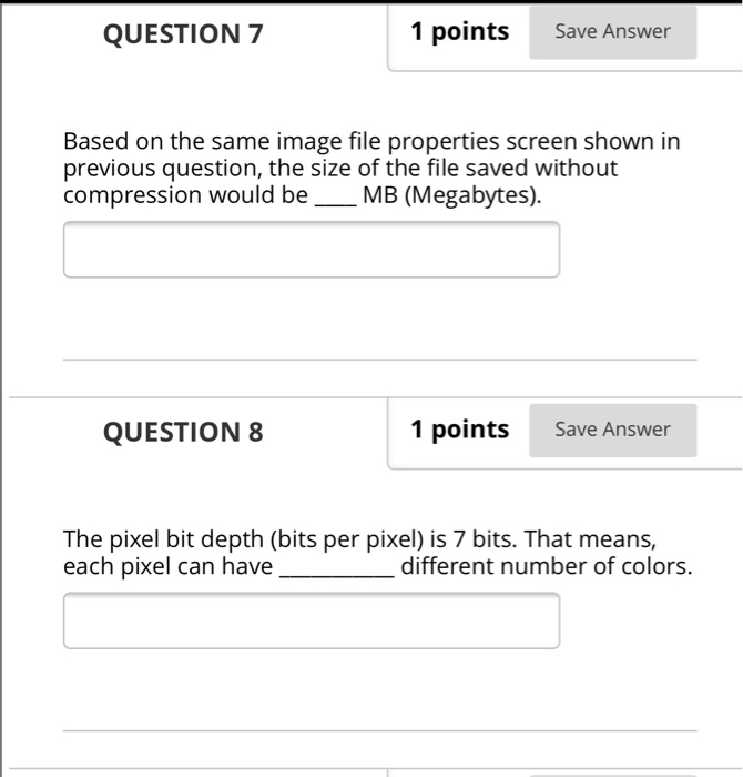 Solved QUESTION 7 1 points Save Answer Based on the same | Chegg.com