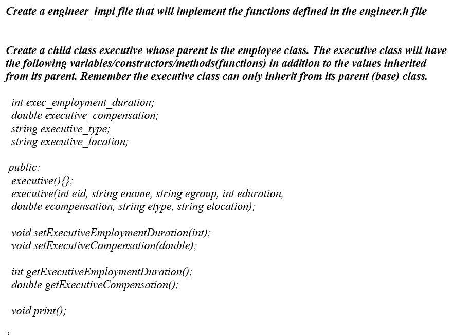 Solved CS 162 Assignment Four (Dynamic Polymorphism) Extend | Chegg.com