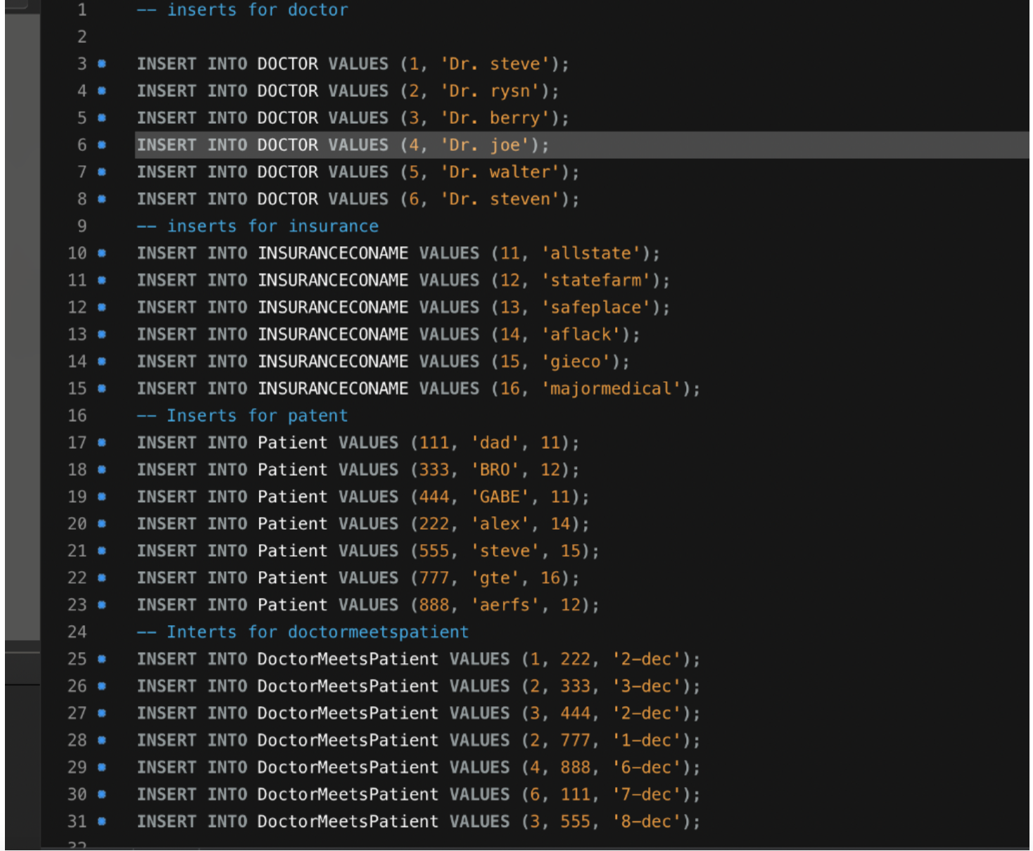 Solved 1) Add a new column to the DOCTOR Table that adds a | Chegg.com