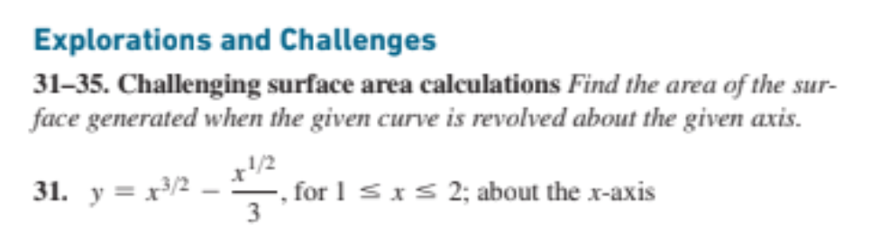 Solved Explorations and Challenges 31-35. Challenging | Chegg.com