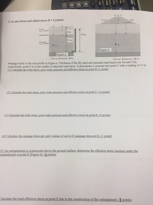 2, In situ Stress and added stress (8 + 2 poinb). 15 | Chegg.com
