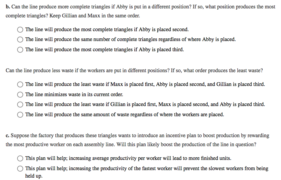 Solved Consider the following assembly line producing | Chegg.com