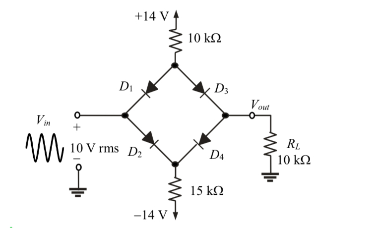 Solved OkIV. ﻿Consider diode circuit. Assume that the | Chegg.com
