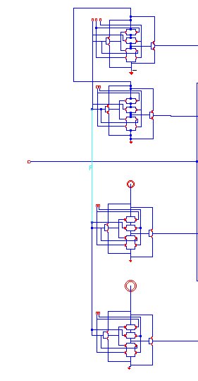Solved I DID 2 MUX OF 4 :1 ,BUT WHEN I TRY TO RUN THERE A | Chegg.com