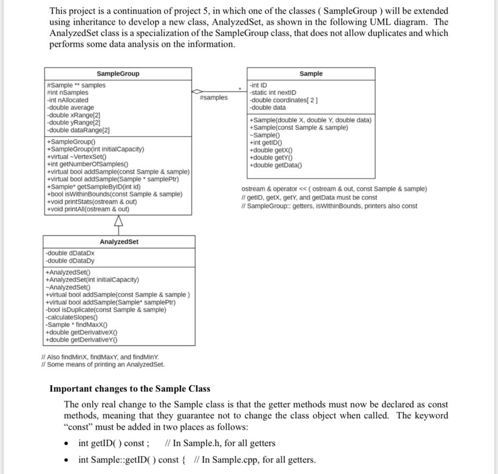 Solved Hi! Can you please help me write proj6Base.cpp such | Chegg.com