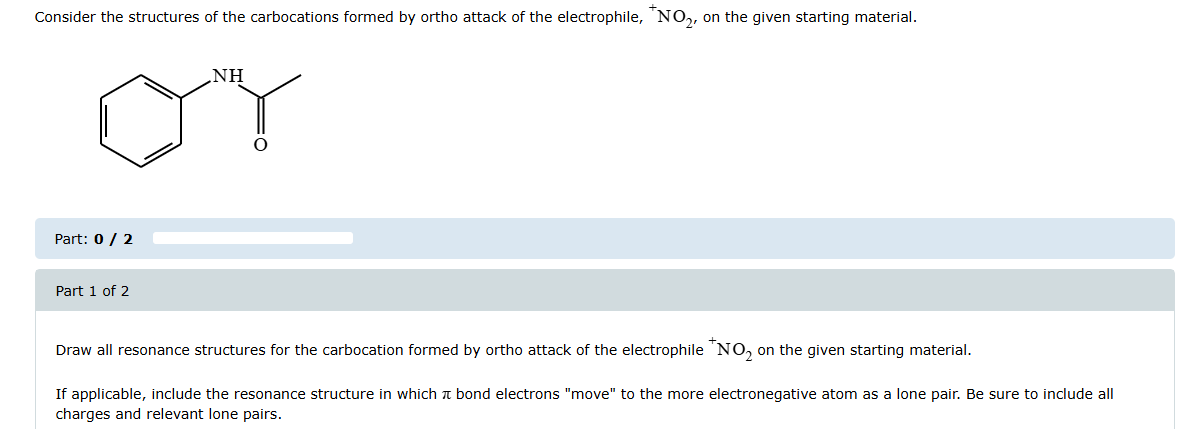 Solved Consider the structures of the carbocations formed by | Chegg.com