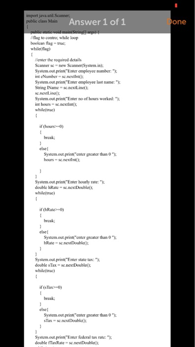 ICS 141-01 Programming with Objects: Assignment # 3 | Chegg.com