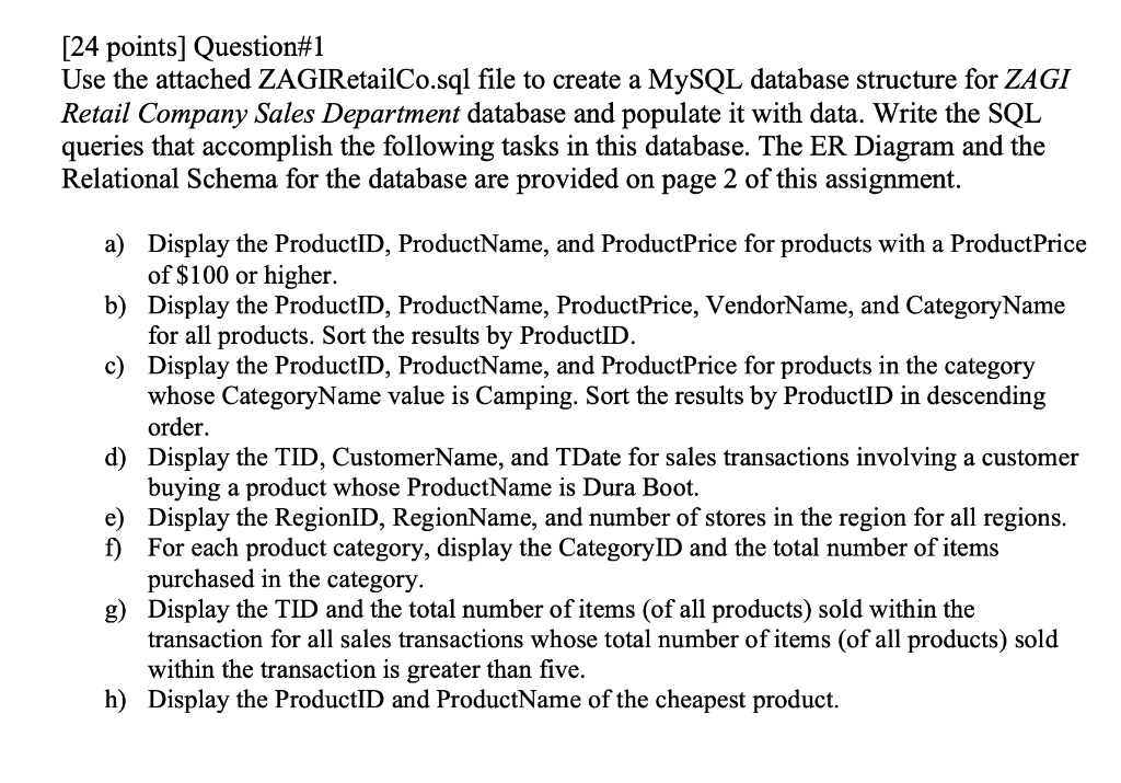 Solved Create Table Vendor Vendorid Char2 Not Null 