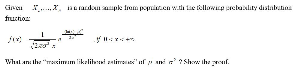 Solved is a random sample from population with the following | Chegg.com