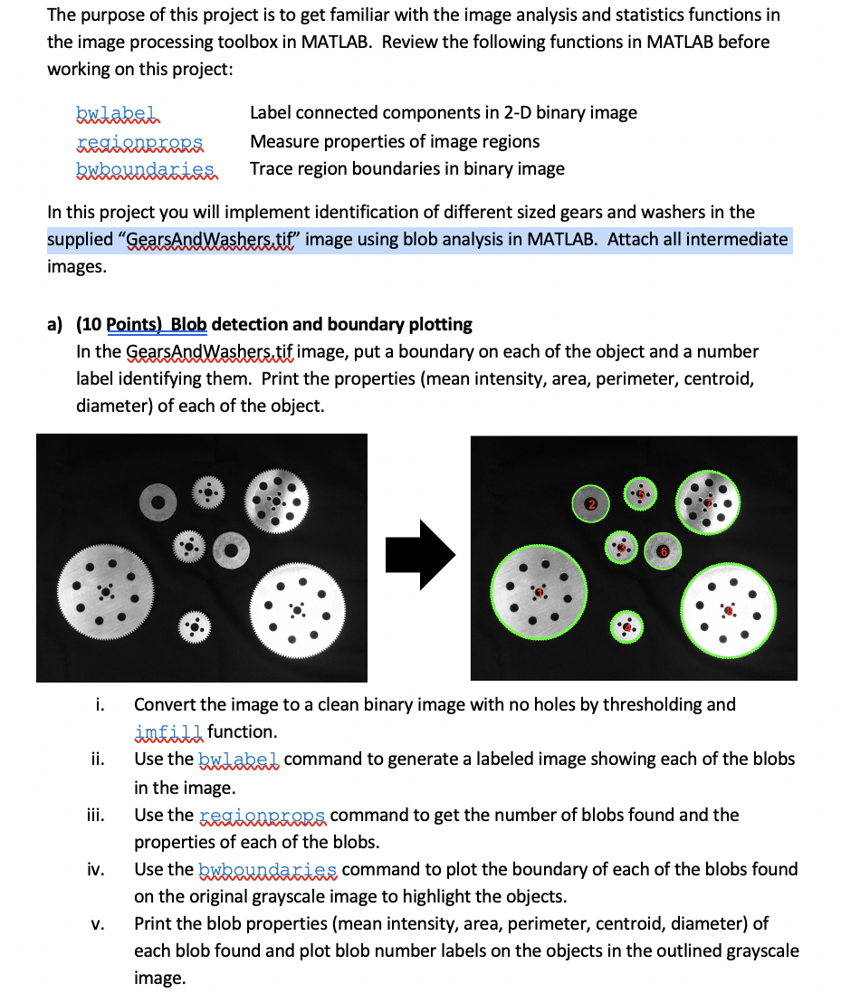 The purpose of this project is to get familiar with | Chegg.com
