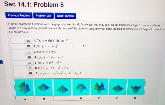 Solved Sec 141 Problem 5 Previous Problem Problem Listnext 3867