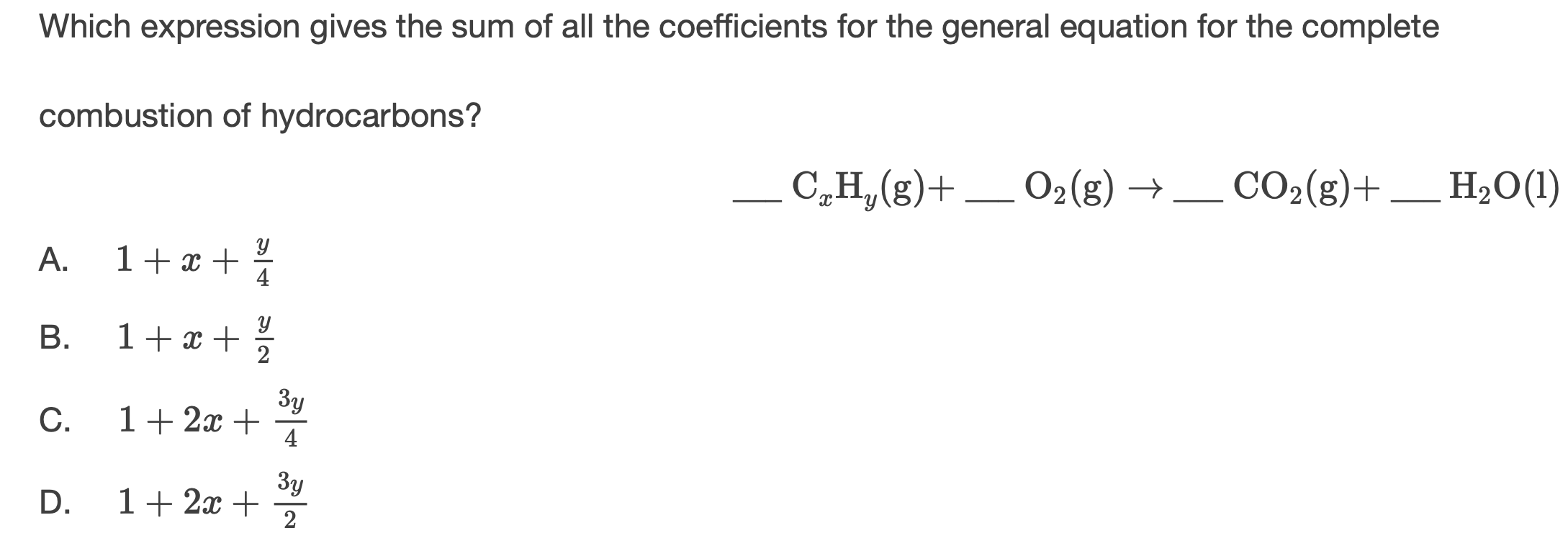 Solved Which expression gives the sum of all the | Chegg.com