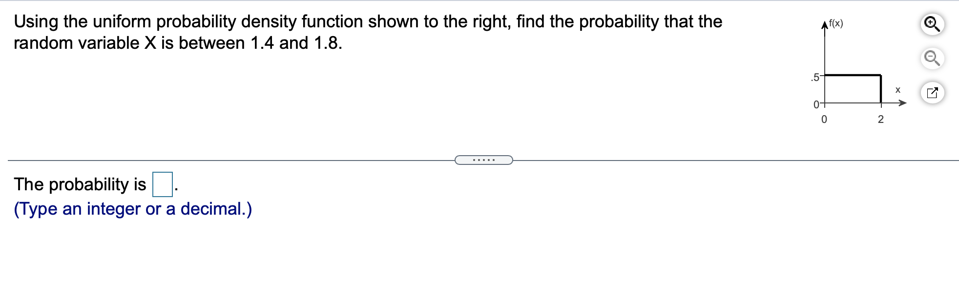 Solved Af(x) Using the uniform probability density function | Chegg.com