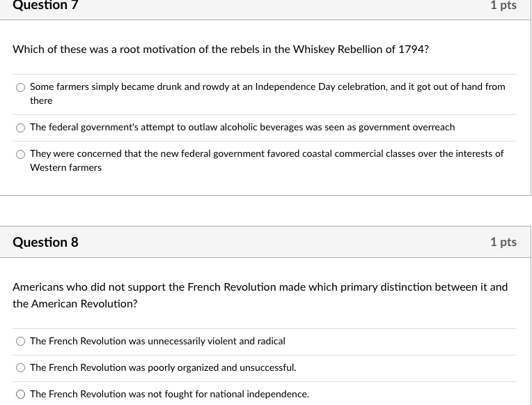 Solved The Virginia and Kentucky Resolutions in response to | Chegg.com