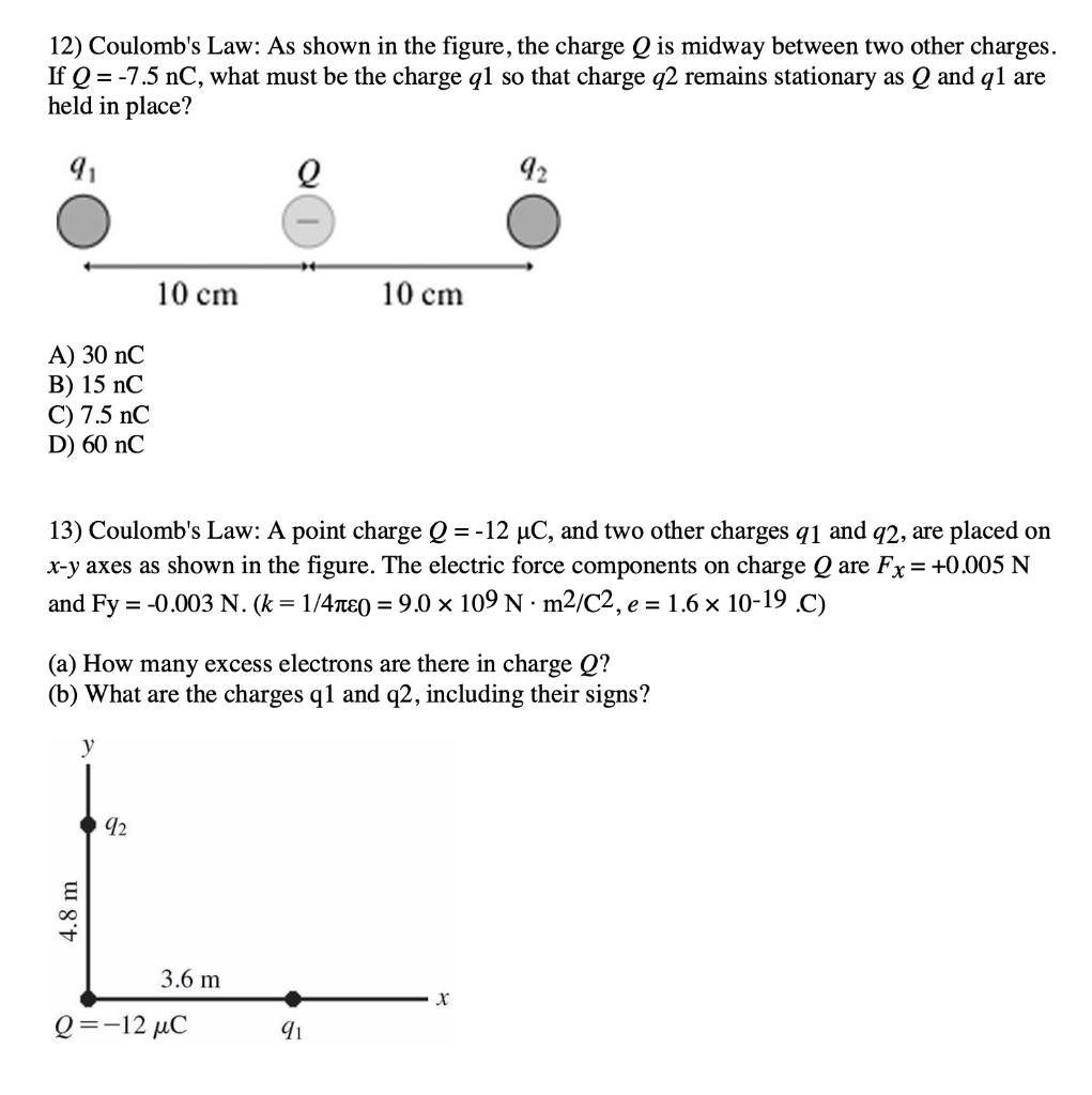 Solved 3) Induction: A negatively-charged rod is brought | Chegg.com