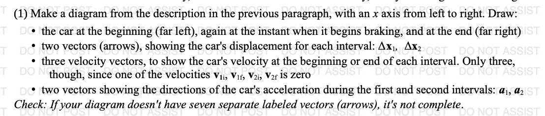 (1) Make a diagram from the description in the | Chegg.com