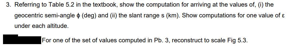 Solved 3. Referring to Table 5.2 in the textbook, show the | Chegg.com