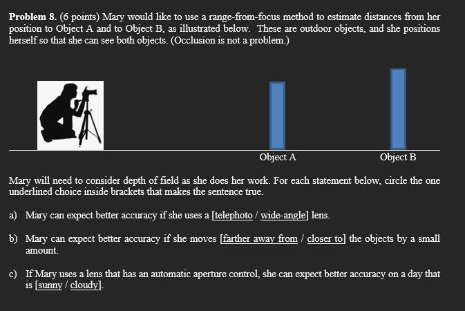 Solved Problem 8. ( 6 points) Mary would like to use a | Chegg.com