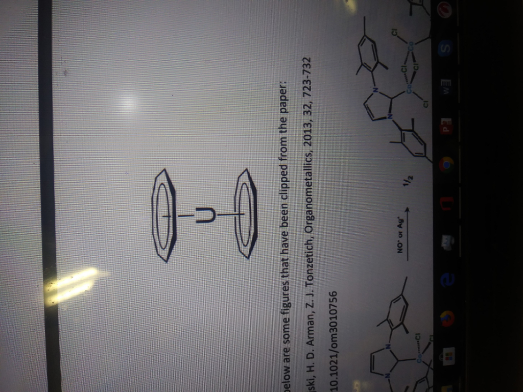 Bis(cyclooctatetraenyl) uranium, also known as | Chegg.com