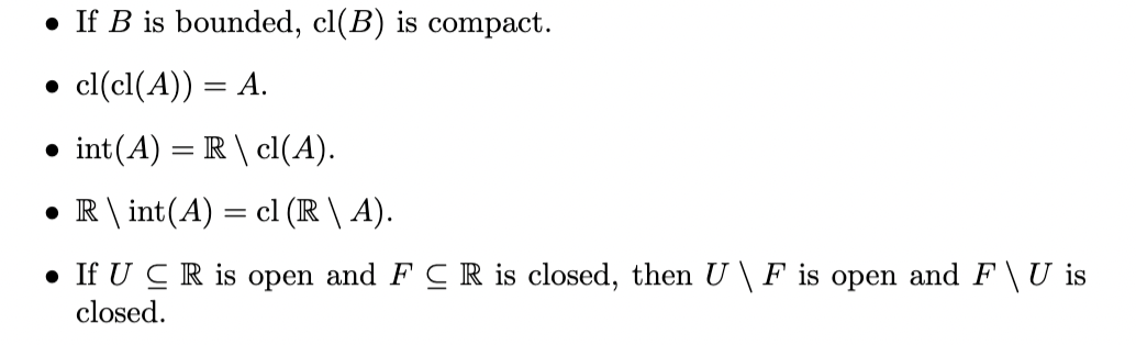 Solved Let A, B ⊆R. Prove or provide a counterexample to the | Chegg.com