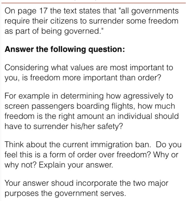 Solved Considering what values are most important to you, is | Chegg.com