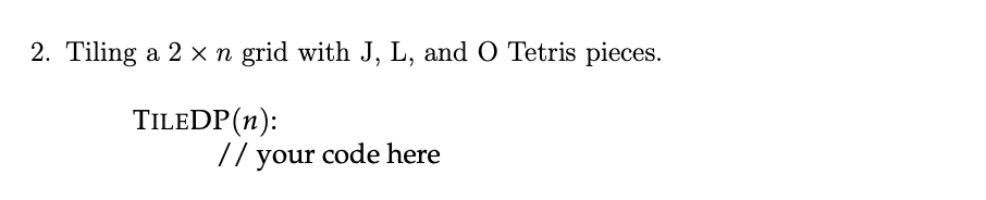 Solved The video game Tetris is played with seven different | Chegg.com