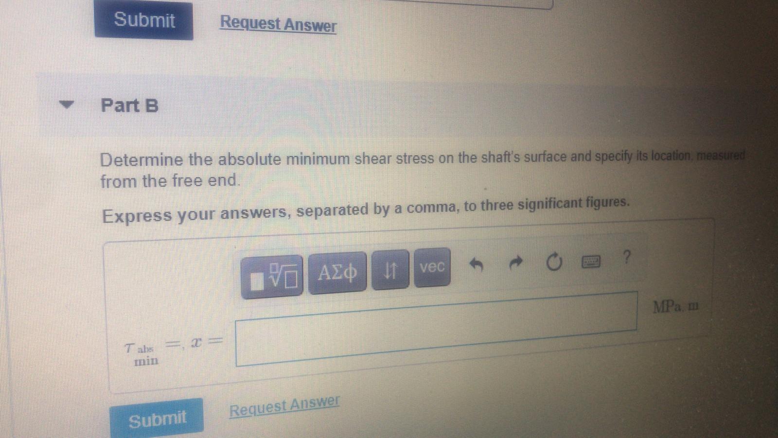 Solved Submit Request Answer Part B Determine the absolute | Chegg.com