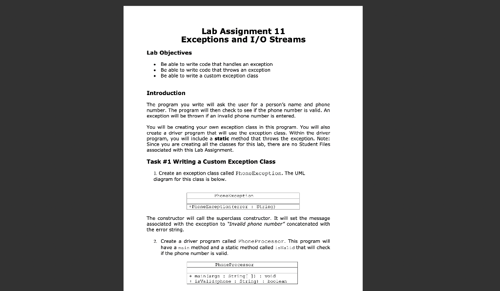 Solved Lab Objectives Be Able To Write Code That Handles 9128