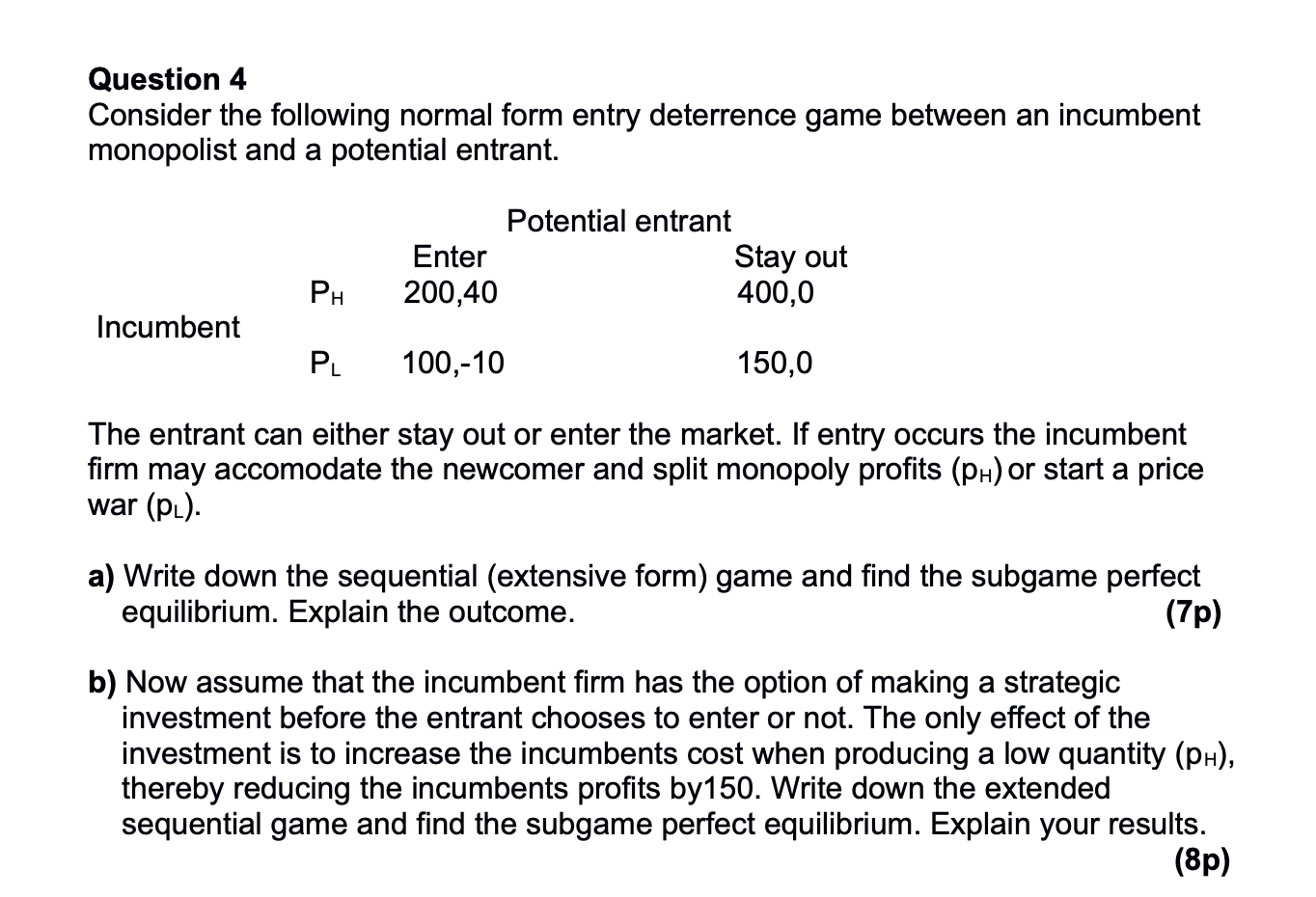 Solved Question 4 Consider the following normal form entry | Chegg.com