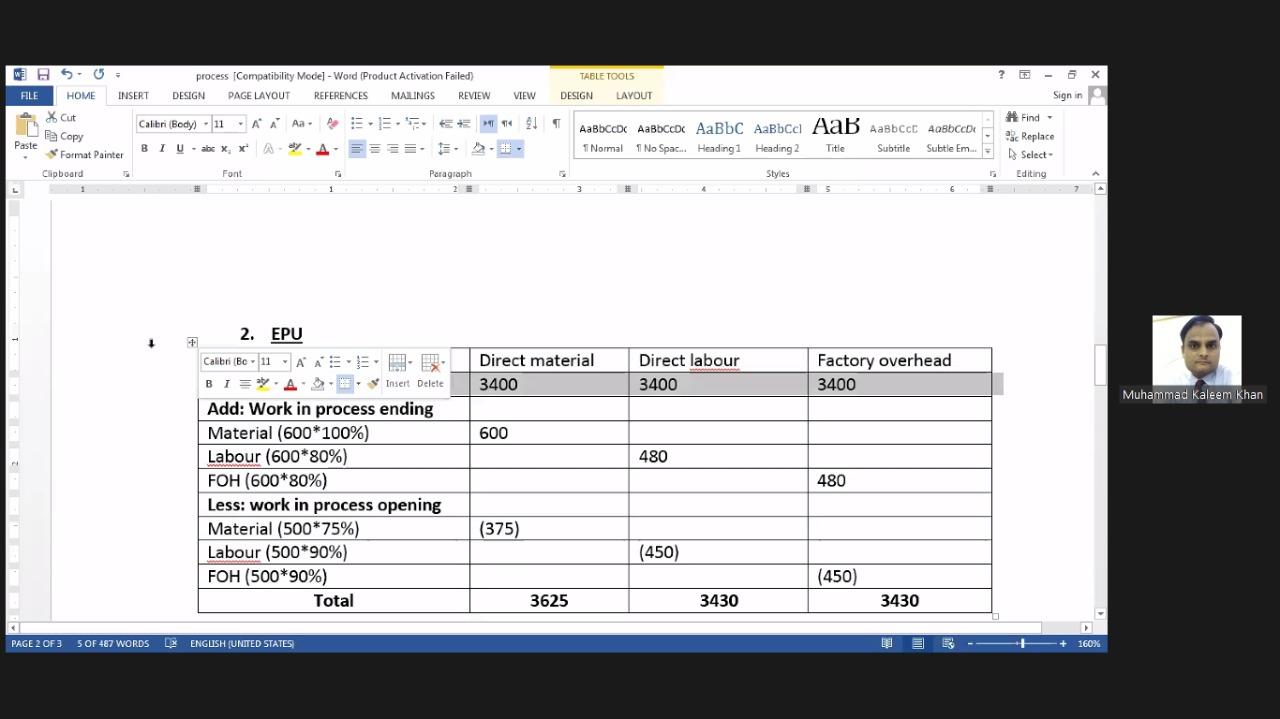 TABLE TOOLS DESIGN LAYOUT WS process Compatibility | Chegg.com