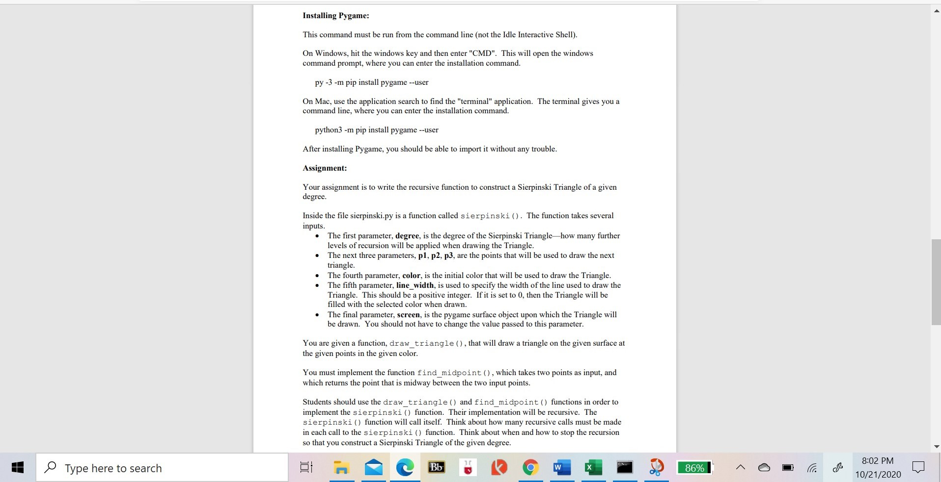 Description: This project will allow to exercise your | Chegg.com