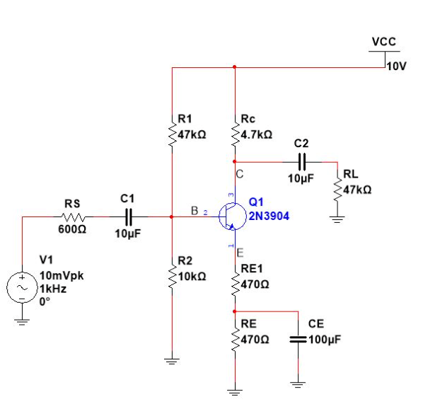 Solved For the following circuit using Lt spice or multisim | Chegg.com