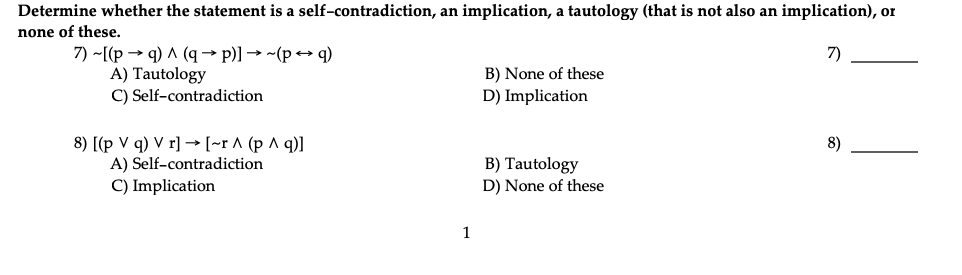 Solved Use Truth Tables To Test The Validity Of The 5896