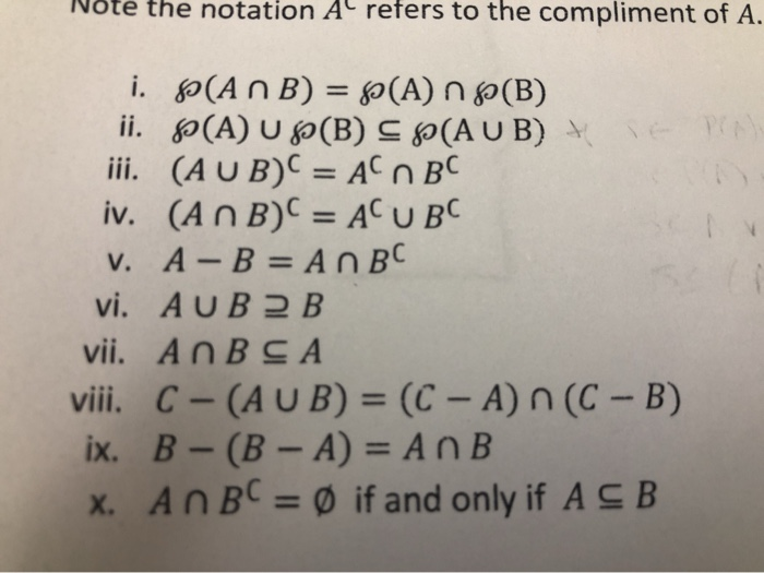 Solved Prove the following theorems using set theoretic, and | Chegg.com