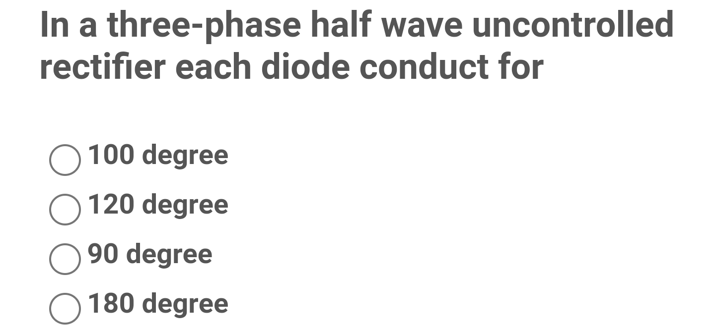 Solved In a three-phase half wave uncontrolled rectifier | Chegg.com