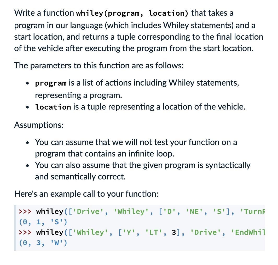 Solved We now want to introduce a simple form of iteration | Chegg.com