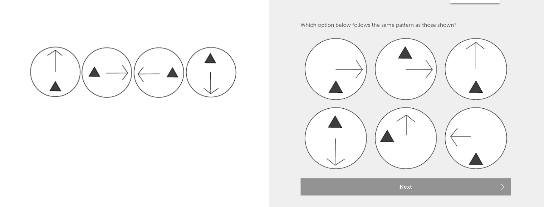 Solved Which option below follows the same pattern as those | Chegg.com