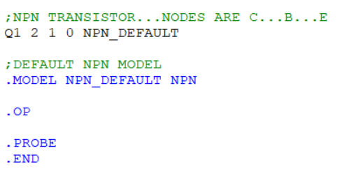 Solved Q1. Using the default SPICE parameters, plot the | Chegg.com