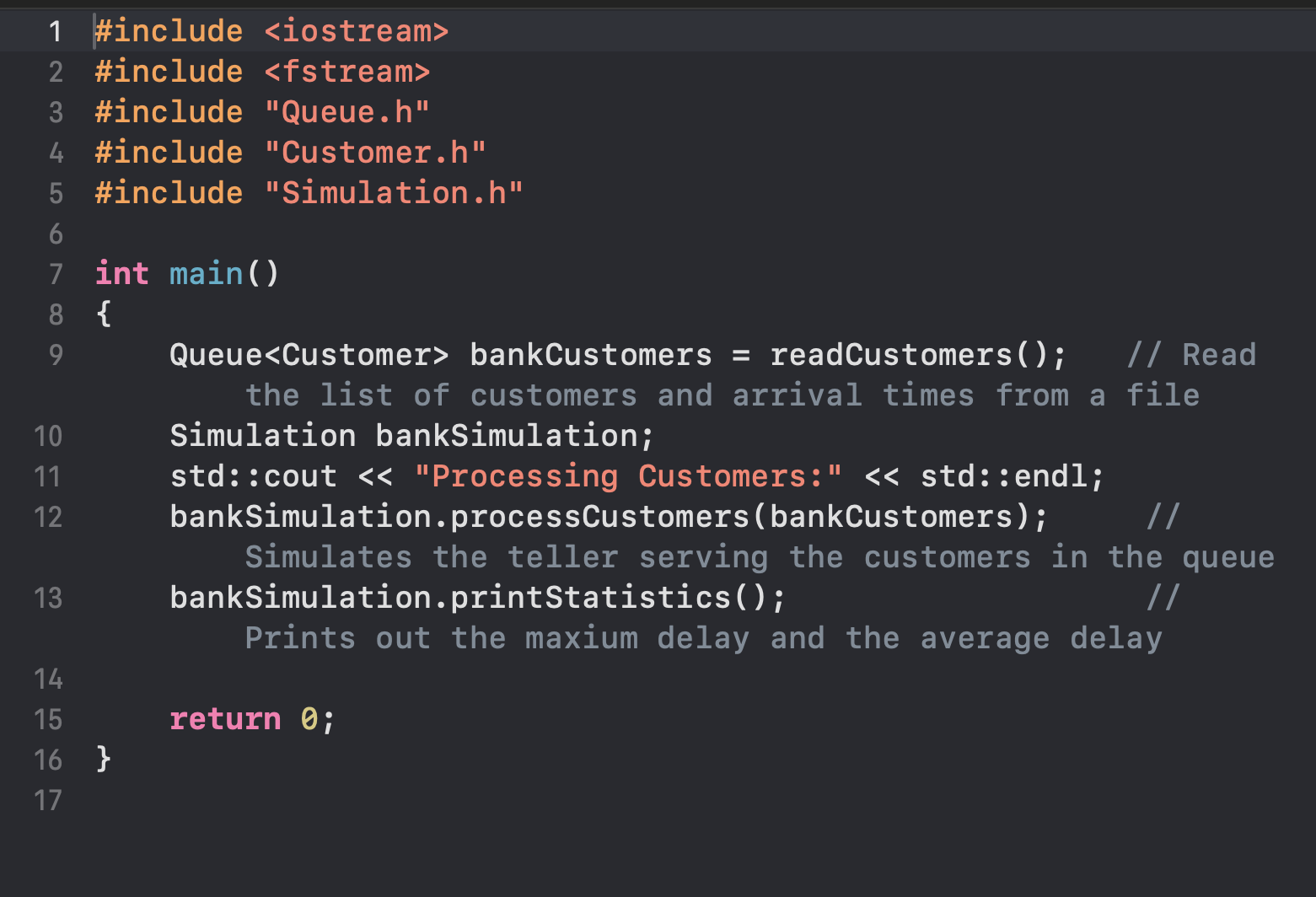 Solved PLEASE PROVIDE ALL THE FILES NECESSARY FOR THE | Chegg.com